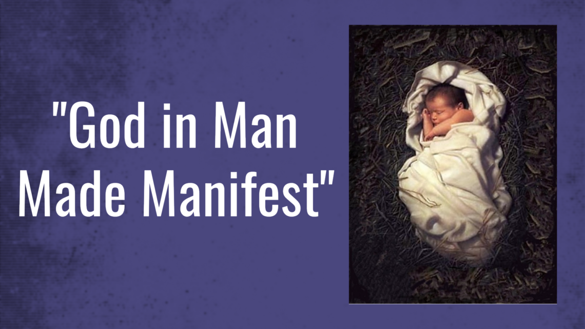 “God In Man Made Manifest” – Epiphany Lutheran Church & School